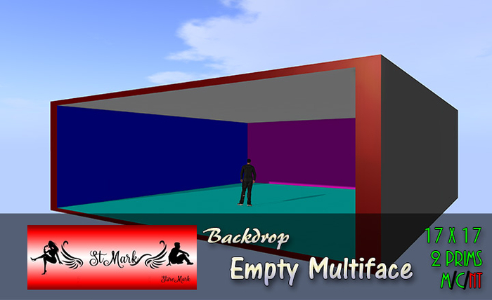 Second Life Marketplace - BACKDROP EMPTY MULTIFACE - STMARK