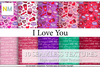 Second Life Marketplace - I Love You Patterns Kit 10 Seamless Textures ...