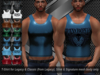 Second Life Marketplace - VECTOR T-Shirt + HUD for Legacy & Classic ...