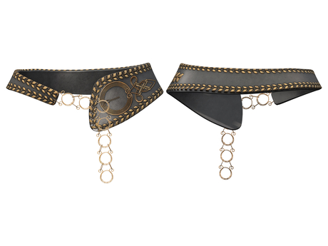 Second Life Marketplace - Dae, Obj, FBX, And Texture Files Wide Leather ...