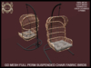 Second Life Marketplace - GD MESH FULL PERM SUSPENDED CHAIR FABRIC BIRDS