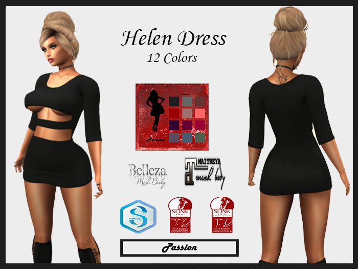 Second Life Marketplace - Passion-Helen-Dress