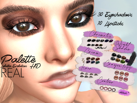 Second Life Marketplace - Palette HD -Lelutka evolution-Real* DEMO
