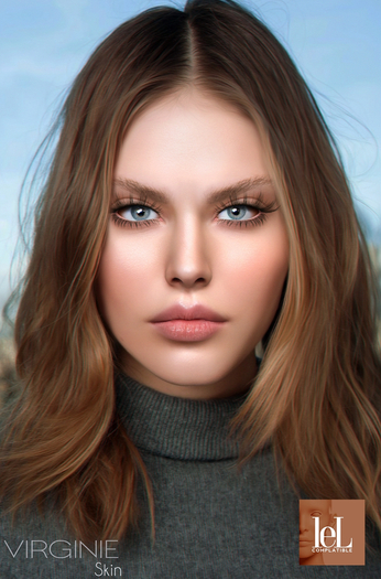 Second Life Marketplace - E.BEAUTY - VIRGINIE SKIN MEDIUM [LELUTKA ...