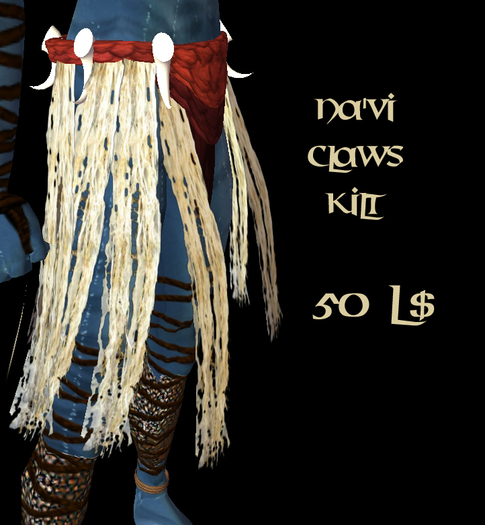 Second Life Marketplace - navi claws kilt