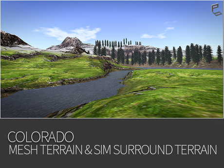 Second Life Marketplace - COLORADO - mesh terrain & sim surround ...