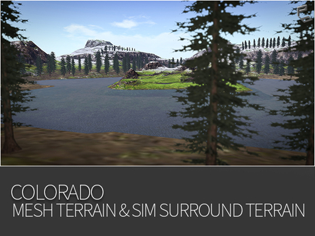 Second Life Marketplace - COLORADO - mesh terrain & sim surround ...