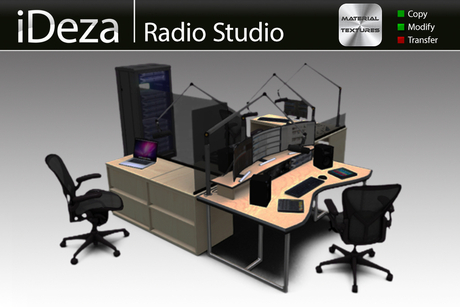 Second Life Marketplace - IDEZA - Radio Studio