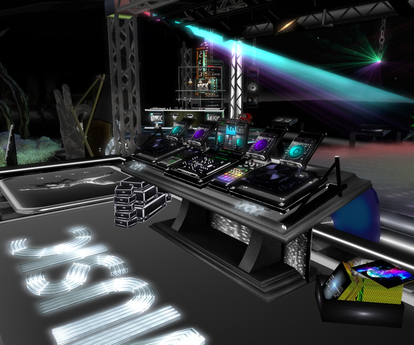 Second Life Marketplace - * New * Club DJ Stage * Fully Equipped