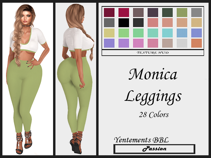 Second Life Marketplace - Passion-Monica-Leggings-Yentements BBL