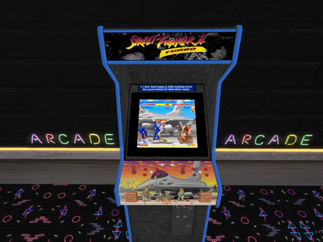 Second Life Marketplace - Arcade machine - No FLASH - Street Fighter II ...