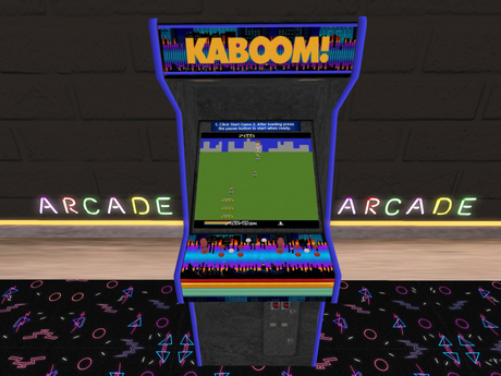 Second Life Marketplace - Arcade machine - No FLASH - Atari Kaboom