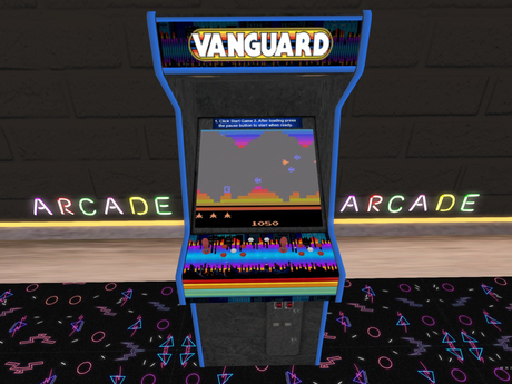 Second Life Marketplace - Arcade machine - NO FLASH - Vanguard