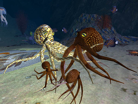 Second Life Marketplace - Dancing Octopus Avatar
