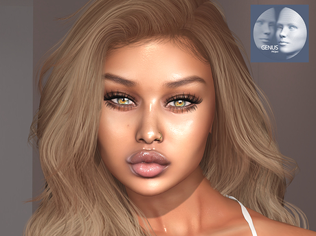 Second Life Marketplace - Glow Up - Dominique Shape Genus Baby Face ...