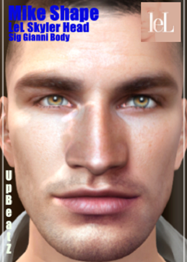 Second Life Marketplace - UpBeatZ: Mike Shape LeL Skyler Head