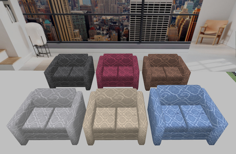 Second Life Marketplace - Animated mesh sofa collection