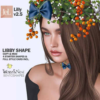 Second Life Marketplace - { wren's nest } Libby DEMO Shape for LeLutka ...