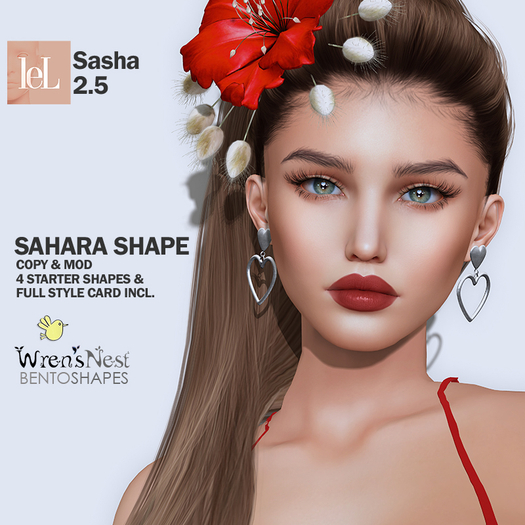Second Life Marketplace - { wren's nest } Sahara Shape for LeLutka ...