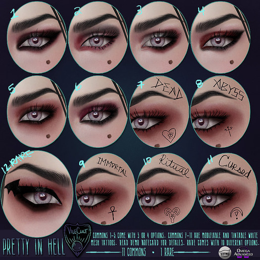Second Life Marketplace - 9. VileCult - Pretty in Hell Point Box