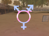 Second Life Marketplace - +Corvid+ trans pride decor