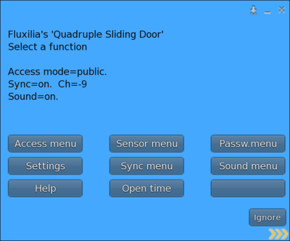Second Life Marketplace - Ultimate Sliding Door and Window System Script Touch auto Open/Close ...
