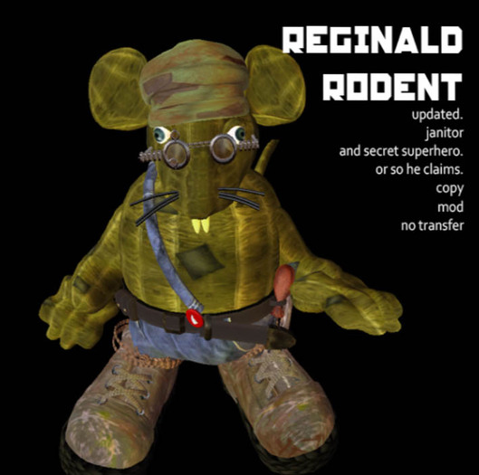Second Life Marketplace - grim bros. reginald rodent UPDATED avatar