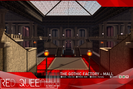 Second Life Marketplace - 【ⓇⓆ】The Gothic Factory - Mall (Entertainment ...