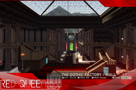 Second Life Marketplace - 【ⓇⓆ】The Gothic Factory - Mall (Entertainment ...