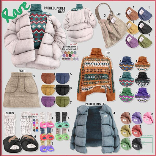 Second Life Marketplace - `M.BIRDIE / Sara look.top Maitreya5