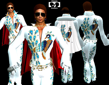Second Life Marketplace - SINGER OUTFIT-CLASSIC AVATAR-BOM