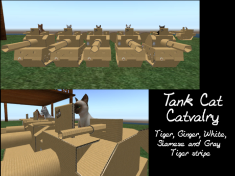Second Life Marketplace - ~S&S~ Tank Cat (Fatpack)