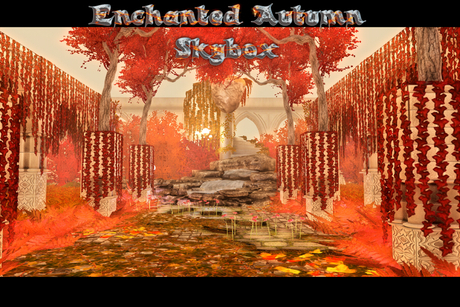 Second Life Marketplace - [KE] Enchanted Autumn Photobooth/skybox