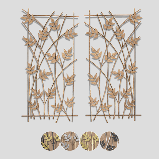 Second Life Marketplace - (Luc.) Leaves Array, Wall Art