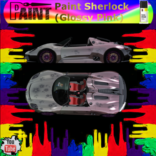 Second Life Marketplace - Paint Sherlock(Glossy Pink)
