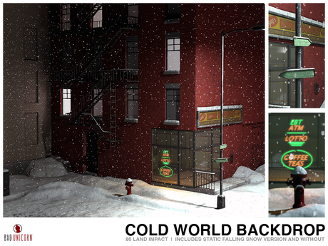 Second Life Marketplace - Cold World Backdrop