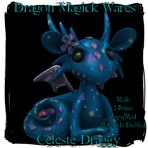 Second Life Marketplace - Dragon Magick Wares Celeste Draggy ...