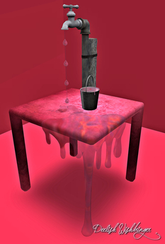 Second Life Marketplace - Pour Your Heart Out~ Artistic Dripping Leg ...