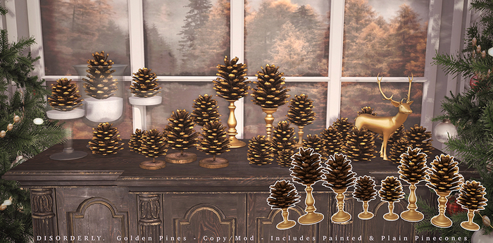 Second Life Marketplace - DISORDERLY. / Golden Pines / Stands