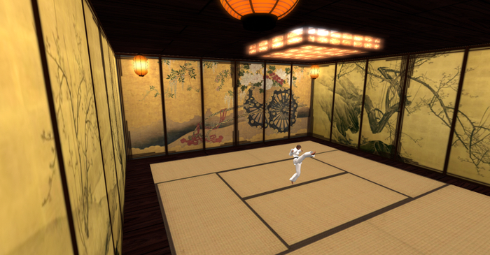Second Life Marketplace - SKYBOX Dream of Japan Dojo 15x15