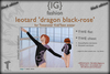 Second Life Marketplace - {IG} fashion leotards TWE+ - Dragon: black ...