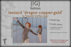 Second Life Marketplace - {IG} fashion leotards TWE+ - Dragon: copper ...