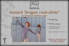 Second Life Marketplace - {IG} fashion leotards TWE+ - Dragon: rose ...