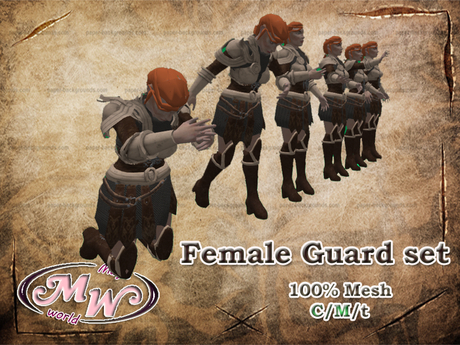 Second Life Marketplace - Medieval Female Guard