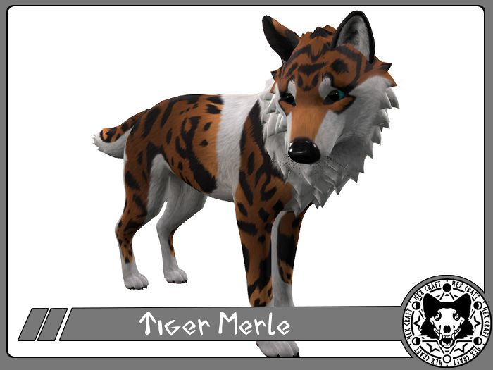 Second Life Marketplace - +HexCraft+ TWI Tiger Merle Mod