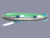 Second Life Marketplace - ~isil~ Mini Zeppelin Lime