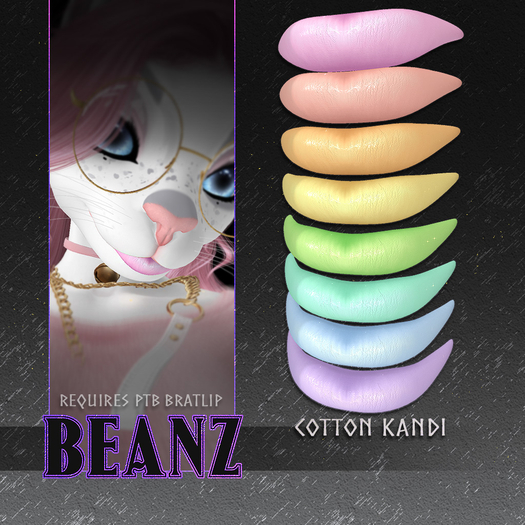 Second Life Marketplace - //BEANZ - Brat Lip Mod - 004 - Cotton Kandi