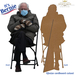 Second Life Marketplace - Lifesize Cardboard Cutout of BERNIE (BOXED)