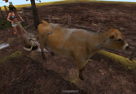 Second Life Marketplace - Plow-Brown Cow