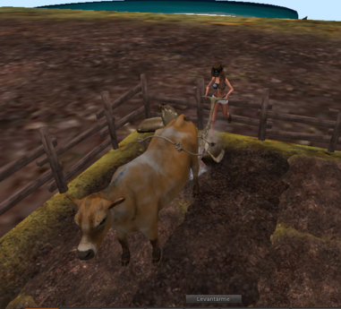 Second Life Marketplace - Plow-Brown Cow